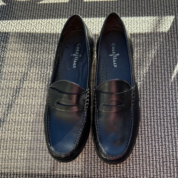 Cole Haan | Shoes | Cole Haan Classic Black Leather Loafers | Poshmark